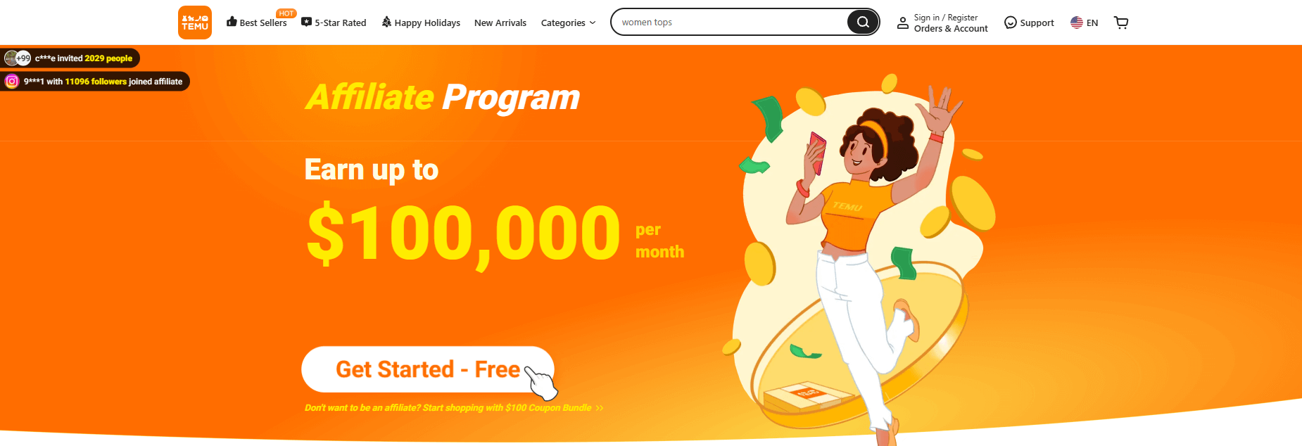 Temu Affiliate Program: Is it worth it? (2025) – BixGrow – Affiliate Marketing & Referral Program