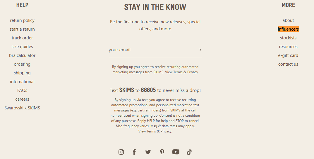 SKIMS Influencer Program: How to join and how much you can earn ...