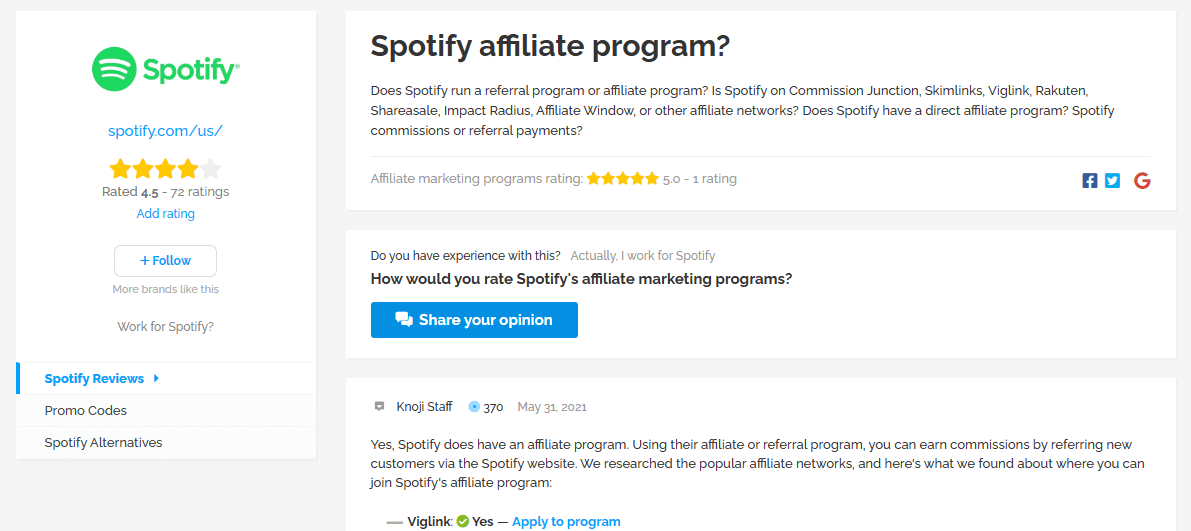 Spotify Affiliate Program: Do they launch any? – BixGrow – Affiliate ...