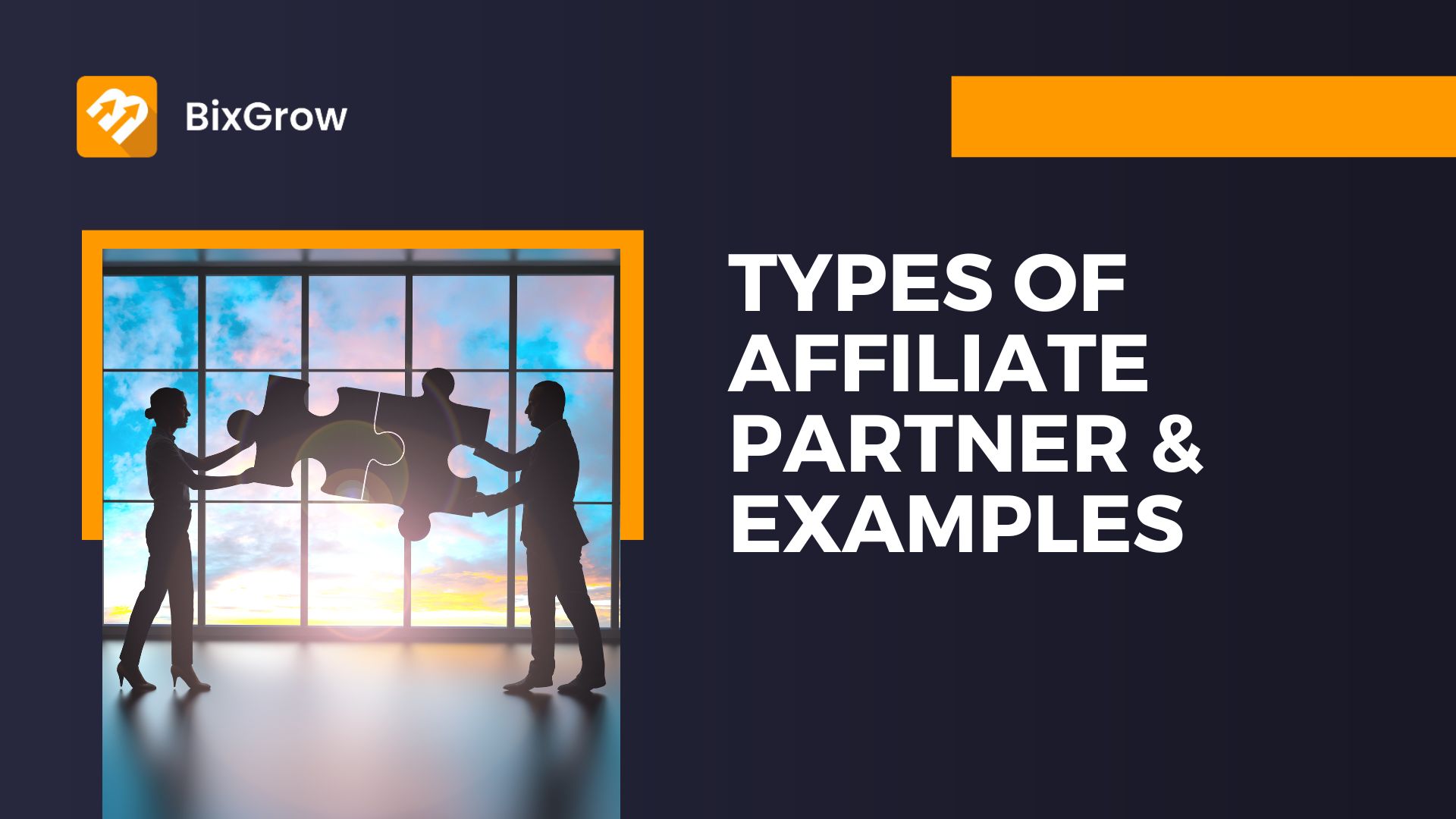 15 Common Types Of Affiliate Partners – BixGrow – Affiliate Marketing ...